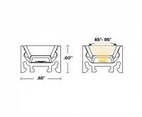 VERS-LOUVER (07) | LED Fixture With External Louver | QTL